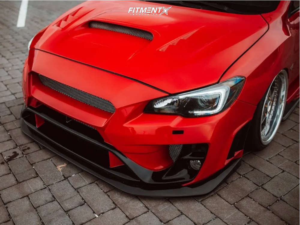 2019 Subaru WRX Premium with 18x10.5 Work Equip E05 and Federal 225x40 ...