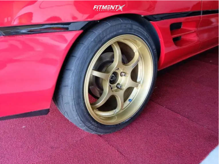 1990 Toyota MR2 G-Limited with 17x8 Advan Racing Rg-d and Bridgestone ...