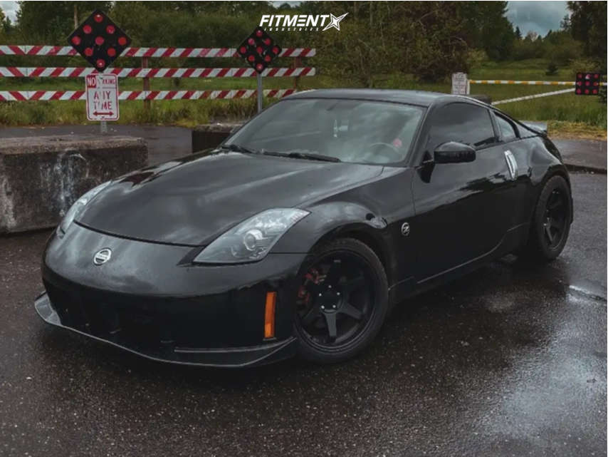 2008 Nissan 350Z Enthusiast with 18x10.5 Varrstoen Es2 and Lexani ...
