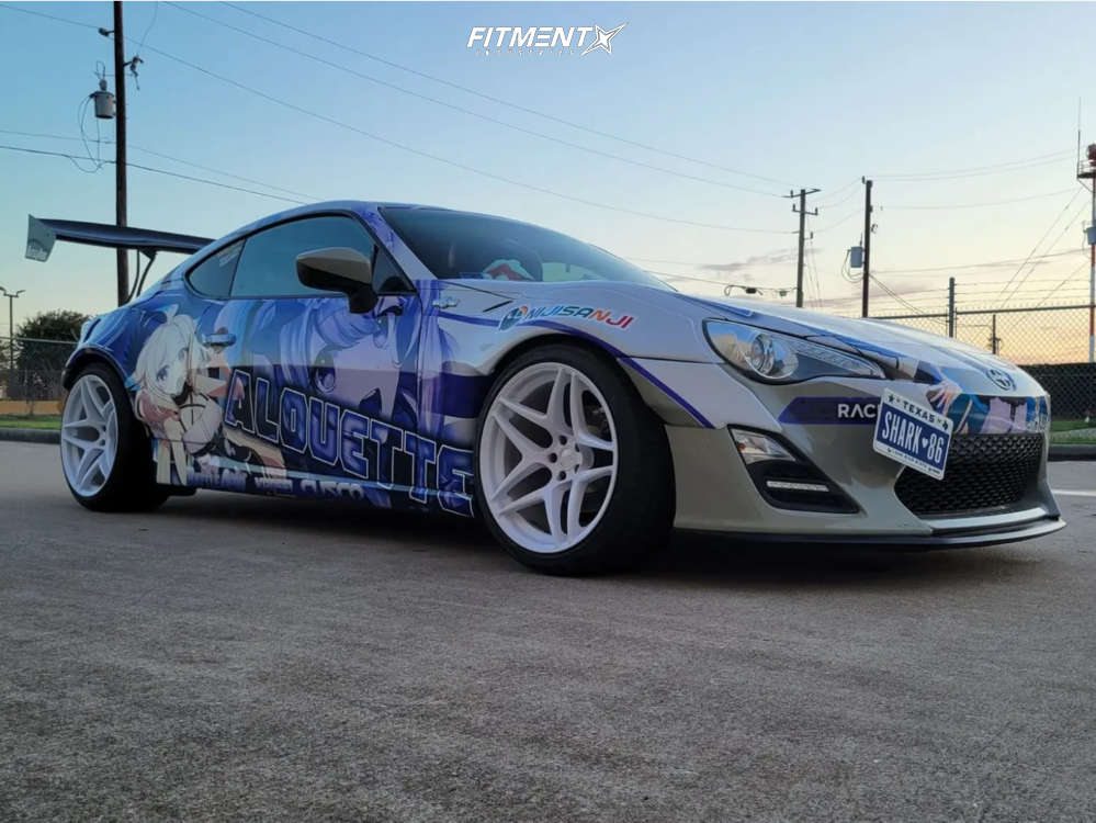 2016 Scion FR-S Base with 18x10.5 Kansei Astro and Achilles 255x35 on ...