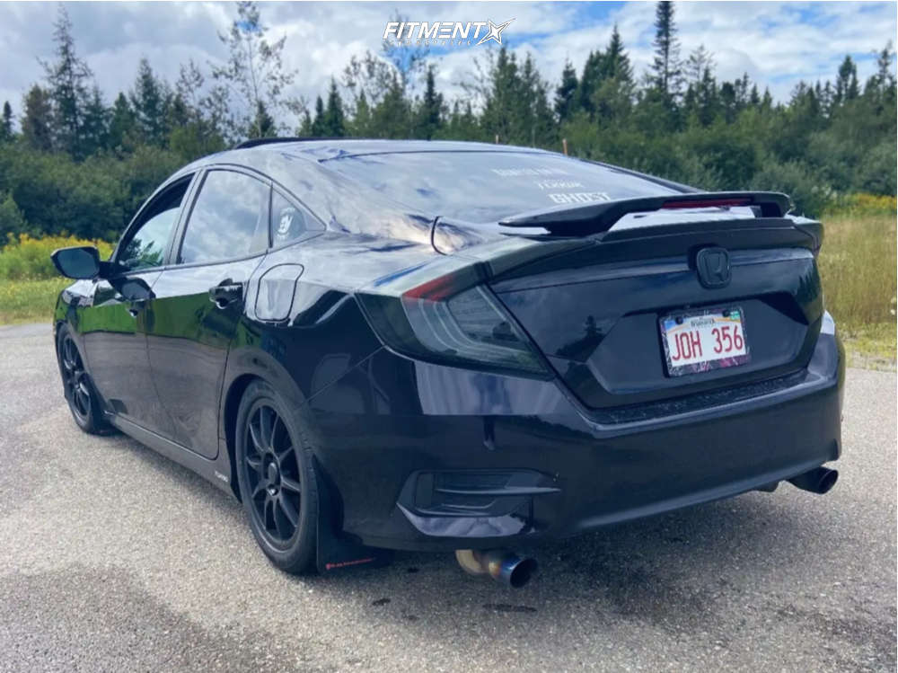 2016 Honda Civic EX-T with 17x7 Vision Bane and Cooper 215x45 on ...