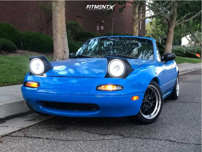 1992 Mazda Miata Base with 15x7.5 Konig Hypergram and Toyo Tires 195x45 ...