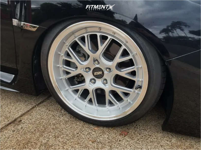 2018 Subaru WRX Premium with 18x9.5 ESR Sr01 and Hankook 235x40 on Air ...