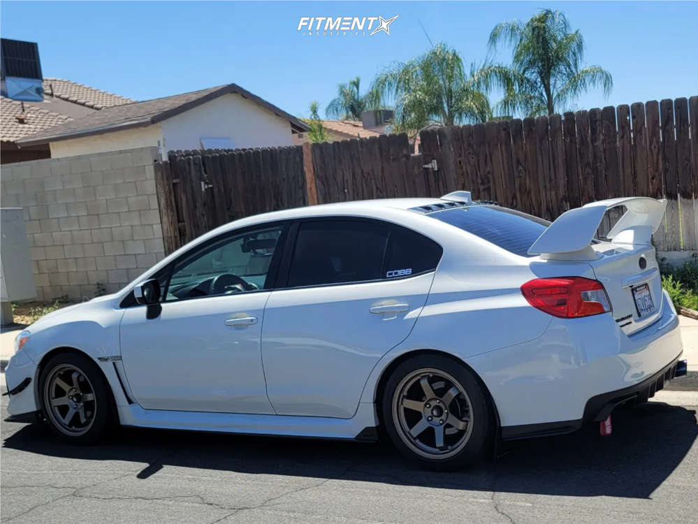 2019 Subaru WRX Base with 17x9 MST Mt01 and Falken 245x45 on Coilovers ...