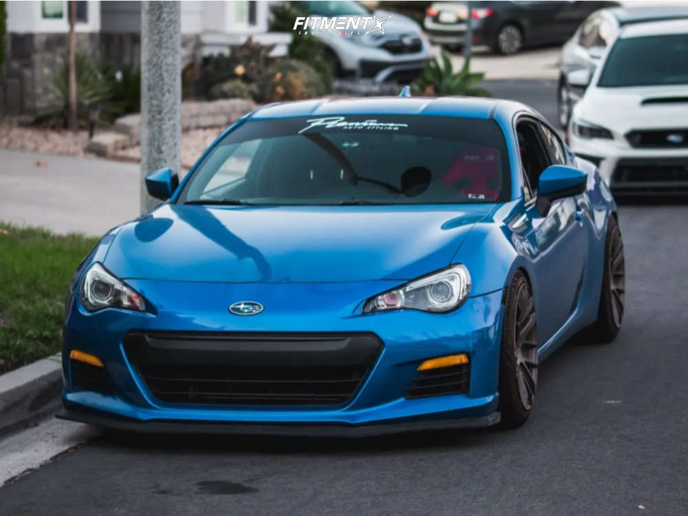 2015 Subaru BRZ Base with 18x9.5 AVID1 Sl01 and Arroyo 235x40 on ...