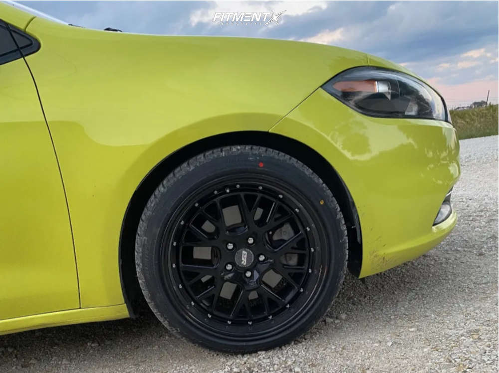 2013 Dodge Dart Rallye with 18x9.5 ESR Cs11 and Delinte 225x35 on Stock ...