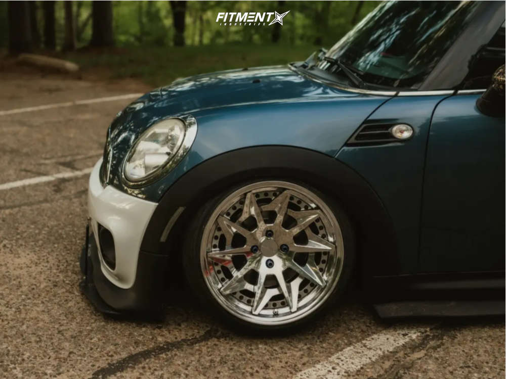 2010 Mini Cooper S with 17x9.5 Rotiform Forged Cvt and Toyo Tires ...