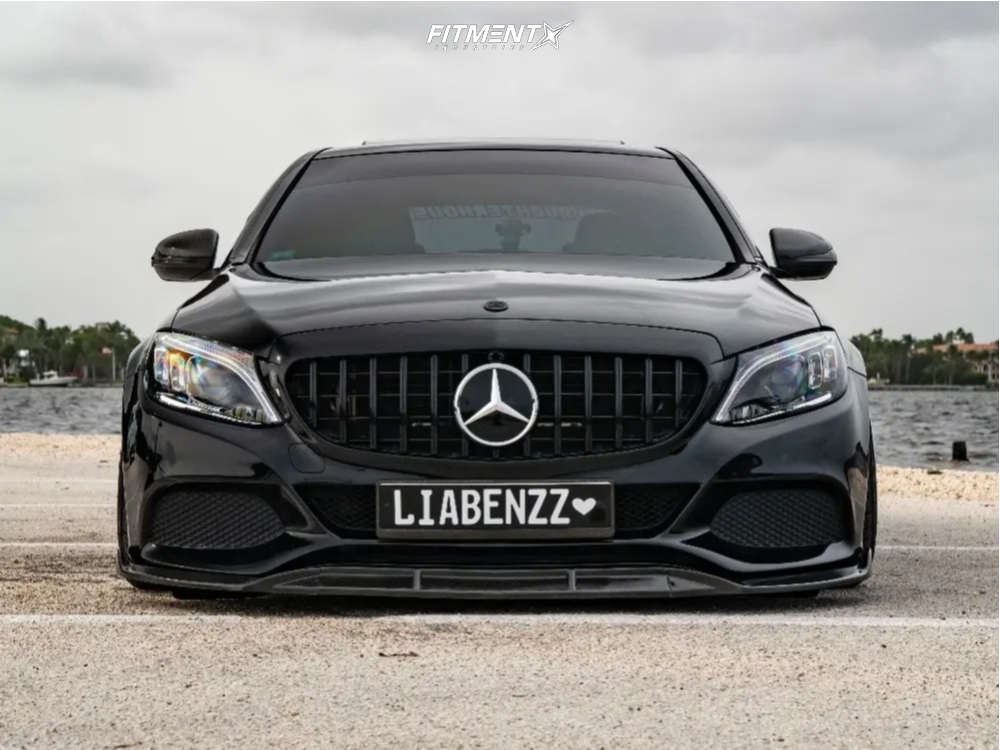 2018 Mercedes-Benz C300 Base with 18x9 Avant Garde F140 and Continental ...