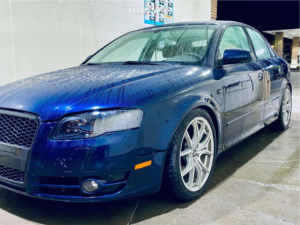 2006 Audi A4 Quattro Base with 18x8 Drag Dr67 and Vercelli 235x40 on ...