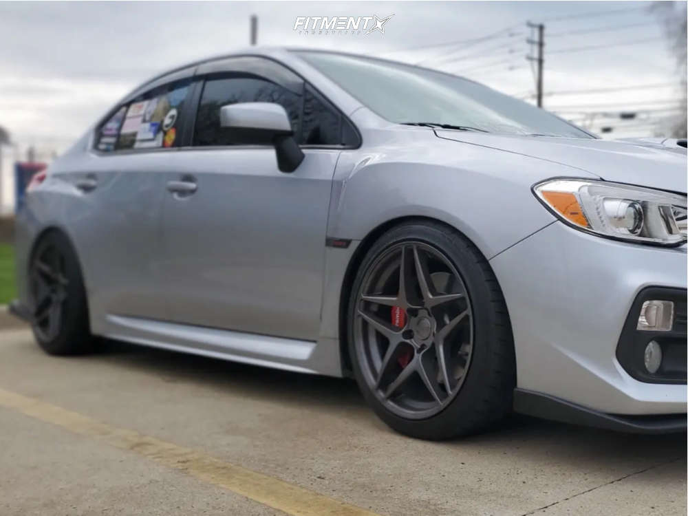 2021 Subaru WRX Premium with 18x9.5 Kansei Astro and Nitto 235x40 on ...