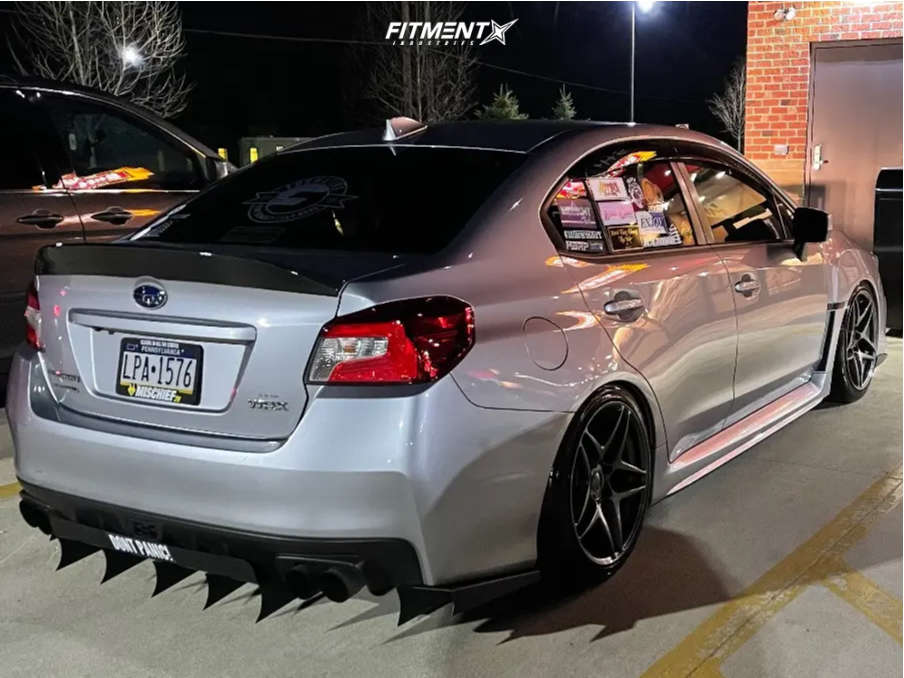 2021 Subaru WRX Premium with 18x9.5 Kansei Astro and Nitto 235x40 on ...