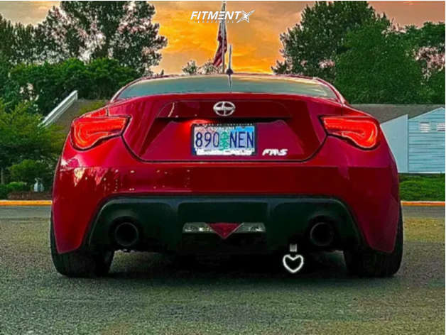 2013 Scion FR-S Base with 18x8.5 ESR Cs15 and Hankook 225x35 on ...