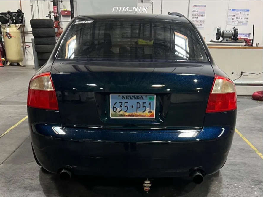 2002 Audi A4 Quattro Base with 18x9 VSP Type 1 and Antares 225x45 on ...