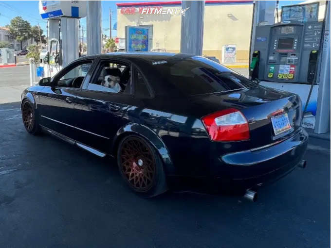 2002 Audi A4 Quattro Base with 18x9 VSP Type 1 and Antares 225x45 on ...