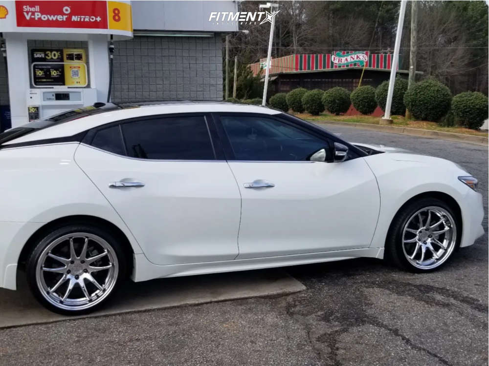2018 Nissan Maxima SL with 19x9.5 Aodhan Ds02 and Nexen 225x35 on Stock ...