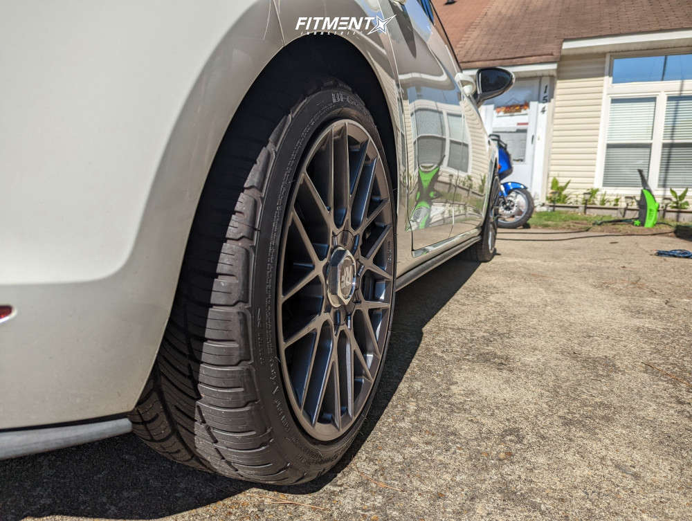 2016 Volkswagen GTI Autobahn with 18x8.5 Rotiform Rse and BFGoodrich ...