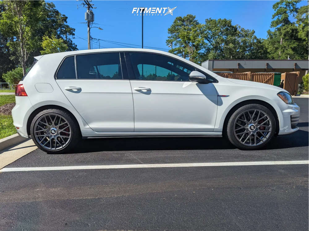 2016 Volkswagen GTI Autobahn with 18x8.5 Rotiform Rse and BFGoodrich ...