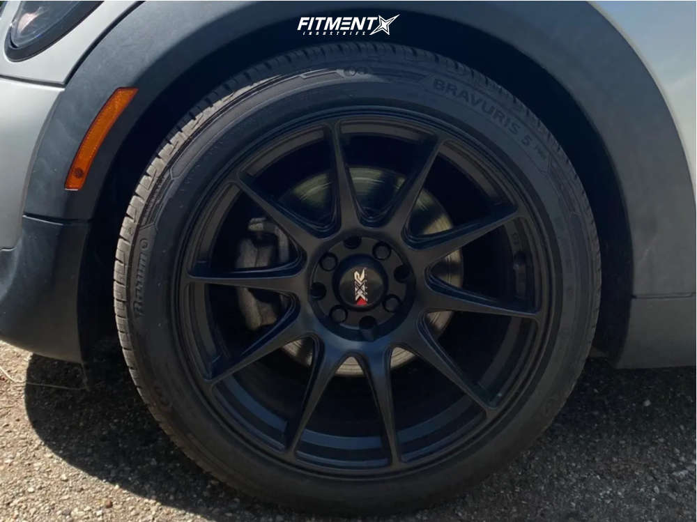 2013 Mini Cooper S with 17x8.25 XXR 527 and Barum 215x45 on Stock ...