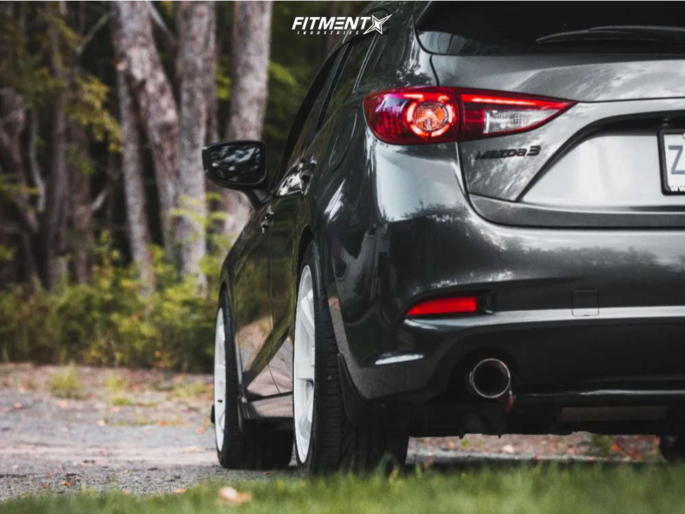 2018 Mazda 3 Sport GT with 18x8.5 AVID1 Av6 and Toyo Tires 225x45 on ...