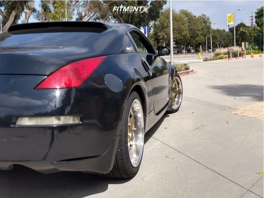 2005 Nissan 350Z Enthusiast with 18x9 Konig Ssm and Vercelli 235x40 on ...