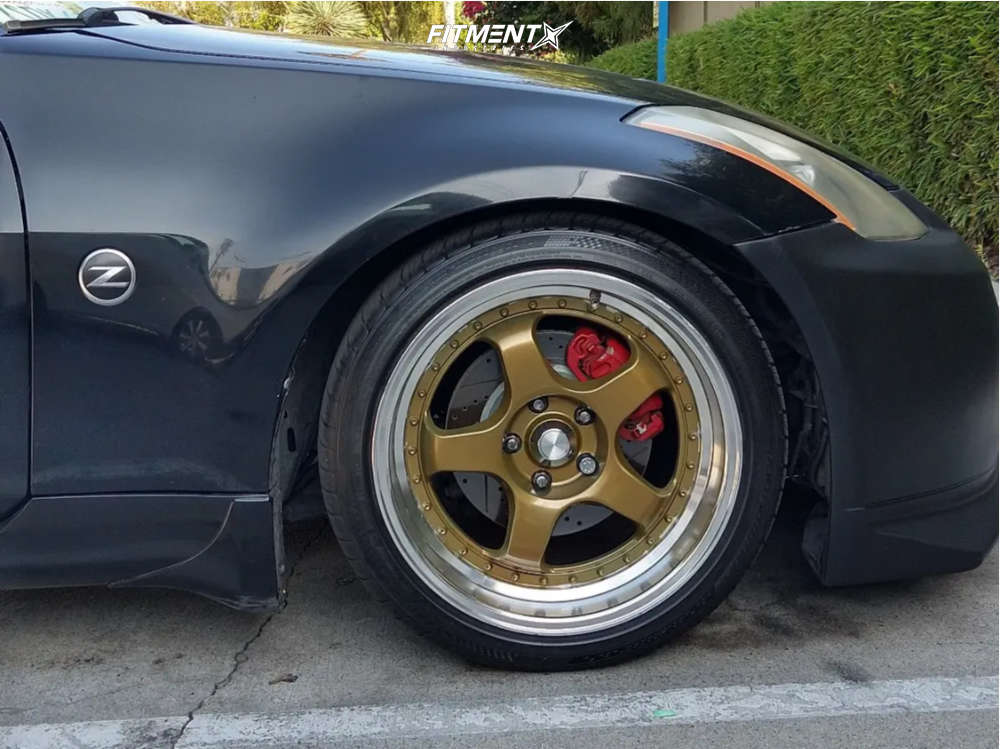 2005 Nissan 350Z Enthusiast with 18x9 Konig Ssm and Vercelli 235x40 on ...