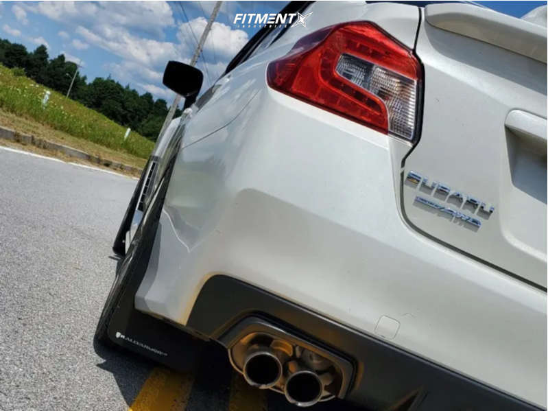 2017 Subaru WRX Limited with 18x8 Niche Dfs and Goodyear 245x40 on ...