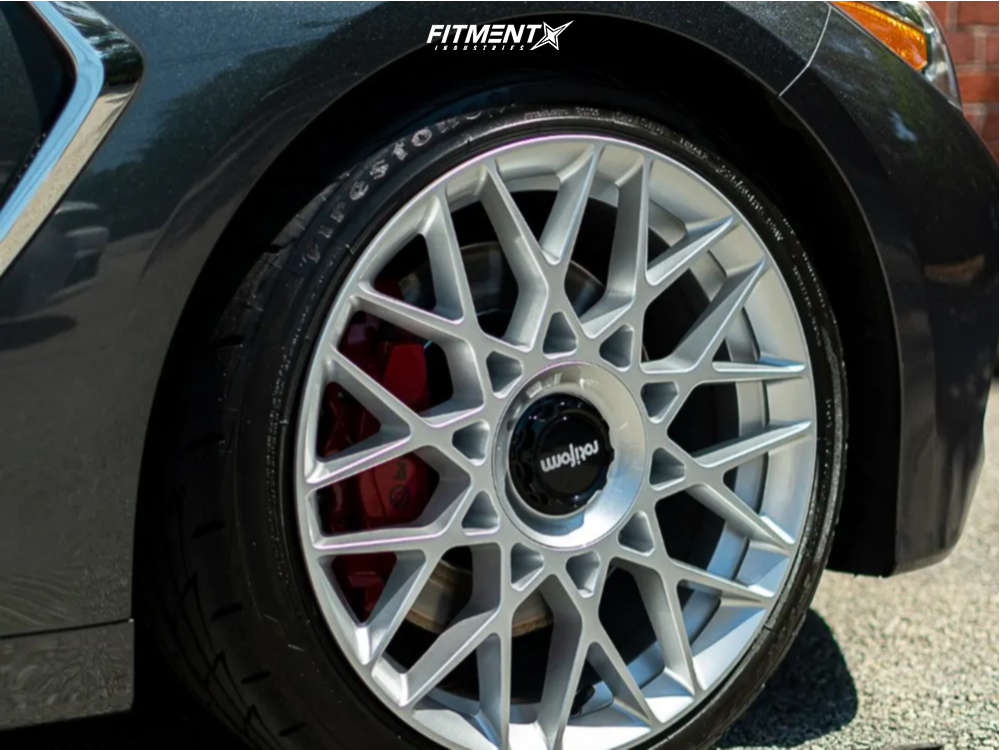 2019 Genesis G70 Sport with 19x8.5 Rotiform Blq-c and Firestone 225x40 ...