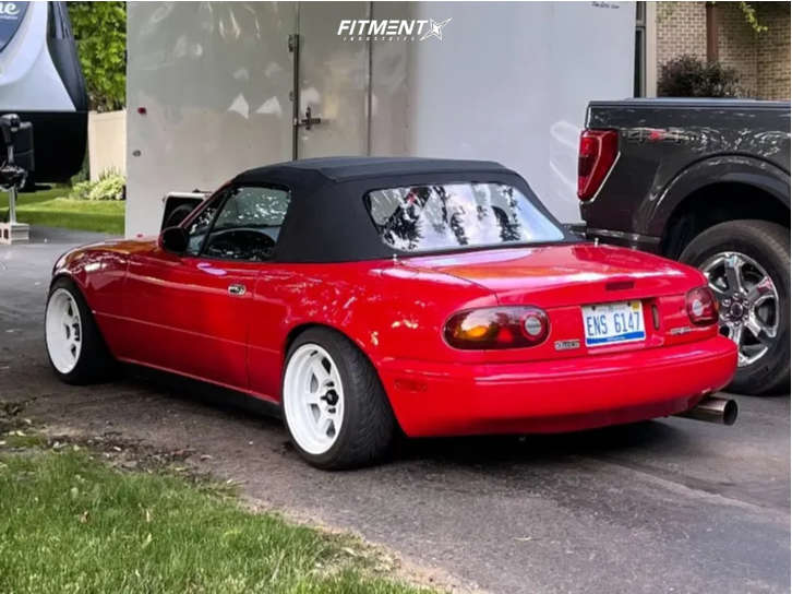 1992 Mazda Miata Base with 15x8 MST Time Attack and Federal 195x45 on ...