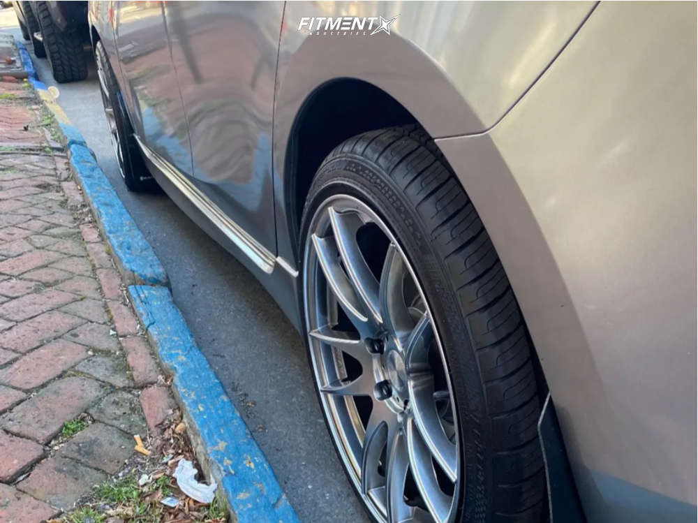 2011 Mazda 3 Mazdaspeed with 18x8.5 AVID1 Av32 and Vercelli 225x40 on ...