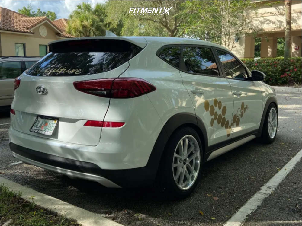 2021 Hyundai Tucson SE with 18x8.5 ARC Ar5 and Yokohama 245x45 on ...