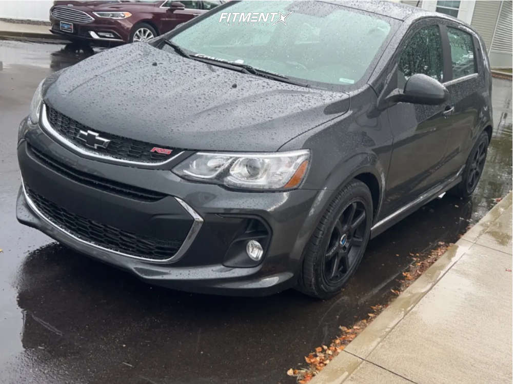 2020 Chevrolet Sonic Lt with 17x7.5 Mach Me7 and Douglas 205x50 on ...