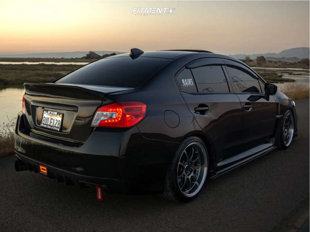 2020 Subaru WRX Premium with 18x9.5 Work Emotion D9r and Firestone ...