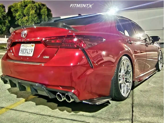 2022 Toyota Camry XSE with 19x8.5 Avant Garde M580r and Falken 225x35 ...