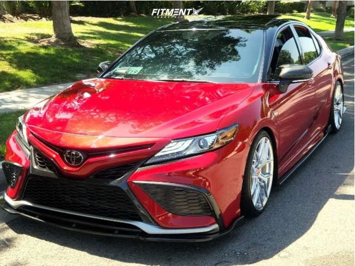 2022 Toyota Camry XSE with 19x8.5 Avant Garde M580r and Falken 225x35 ...