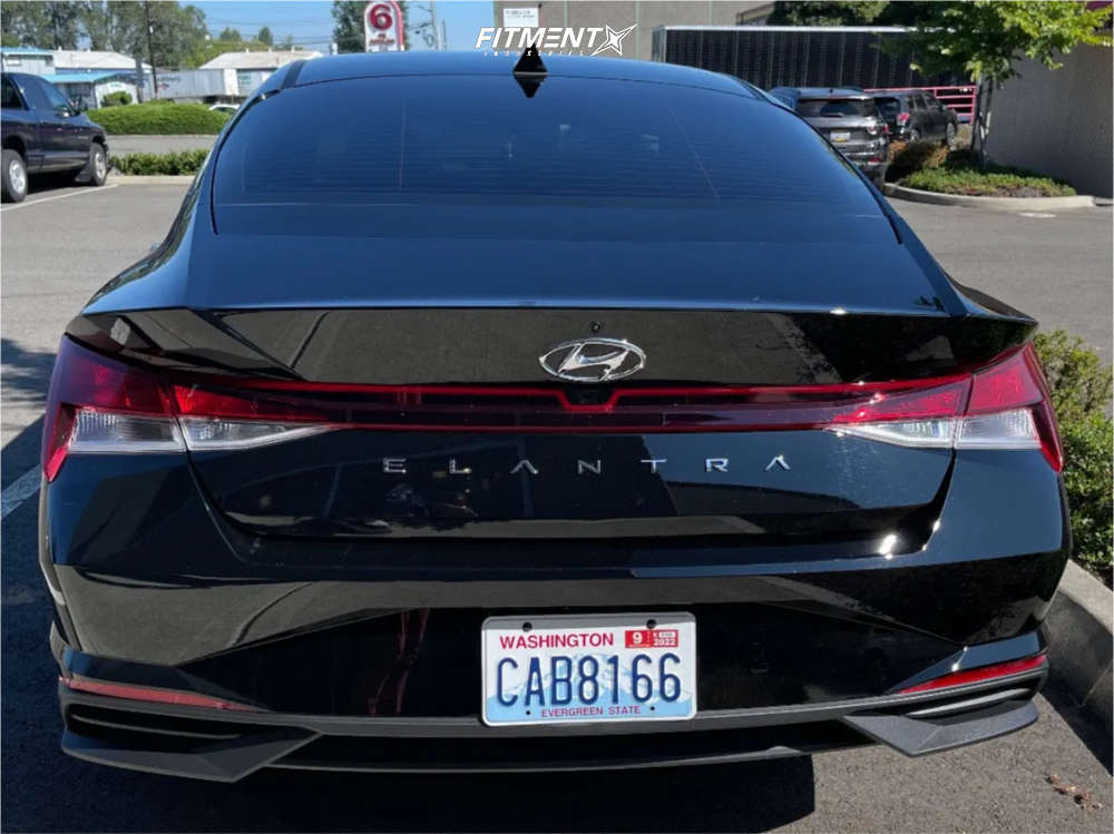 2022 Hyundai Elantra SEL with 20x8.5 Karma Kustoms K4 and Lexani 235x30 on Stock Suspension ...