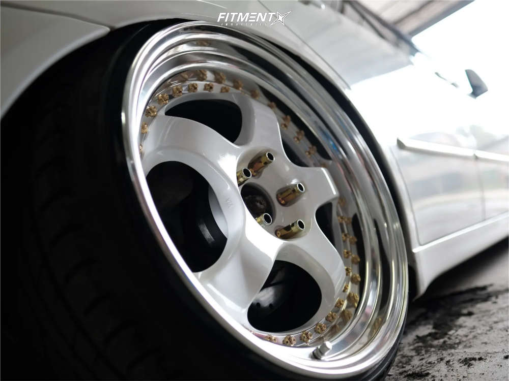 2002 Lexus IS300 Sportcross with 18x9.5 Work Meister S1 3P and Rovelo ...