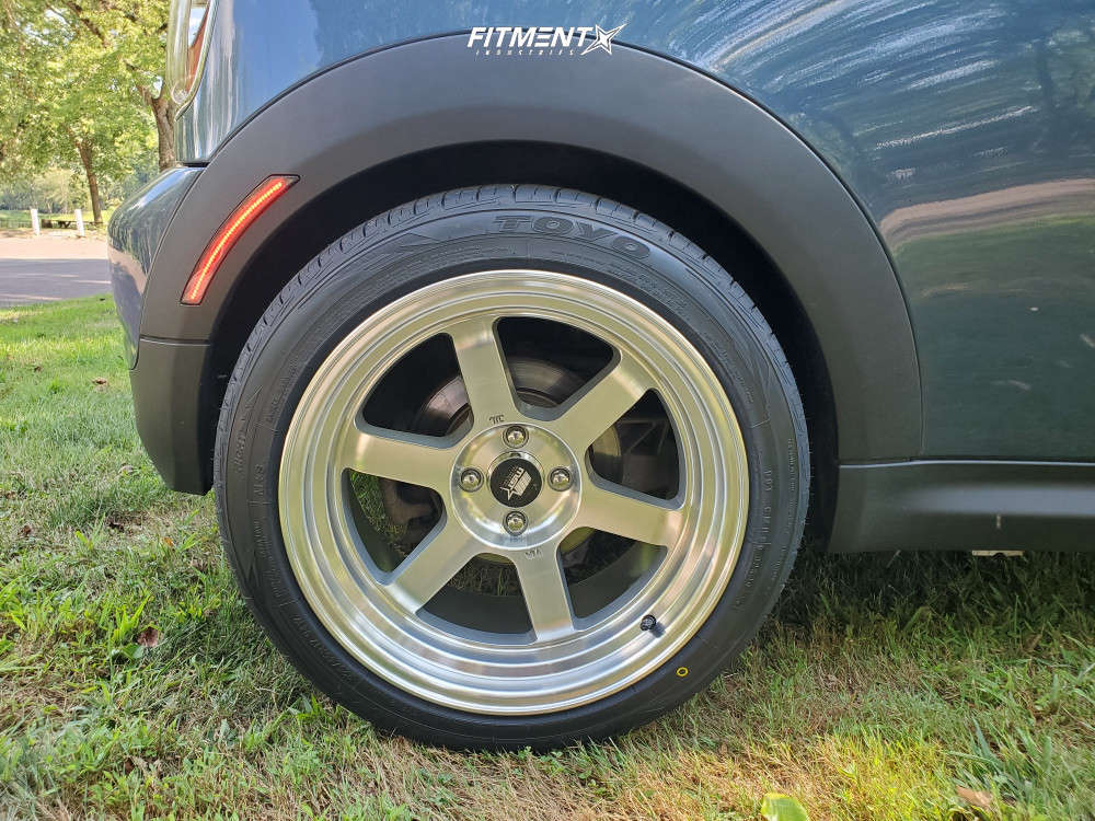 2011 Mini Cooper S with 17x9 MST Time Attack and Toyo Tires 225x45 on ...