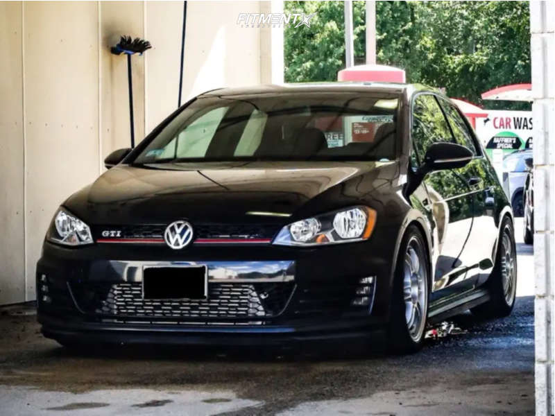 2015 Volkswagen GTI S with 18x8 Enkei Rpf1 and Hankook 225x40 on ...