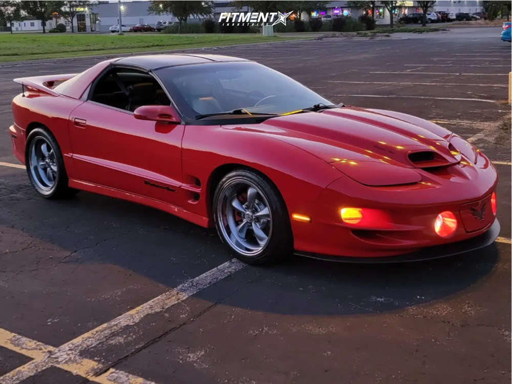 2001 Pontiac Firebird Trans Am with 18x9 American Racing Torq Thrust M ...
