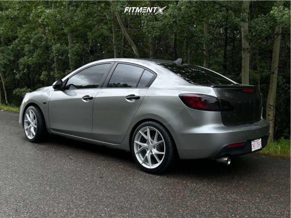 2010 Mazda 3 GS with 18x8 RWC Ac1012 and Westlake 225x40 on Lowering ...