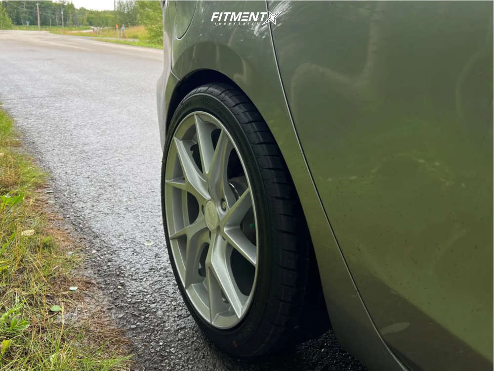 2010 Mazda 3 GS with 18x8 RWC Ac1012 and Westlake 225x40 on Lowering ...