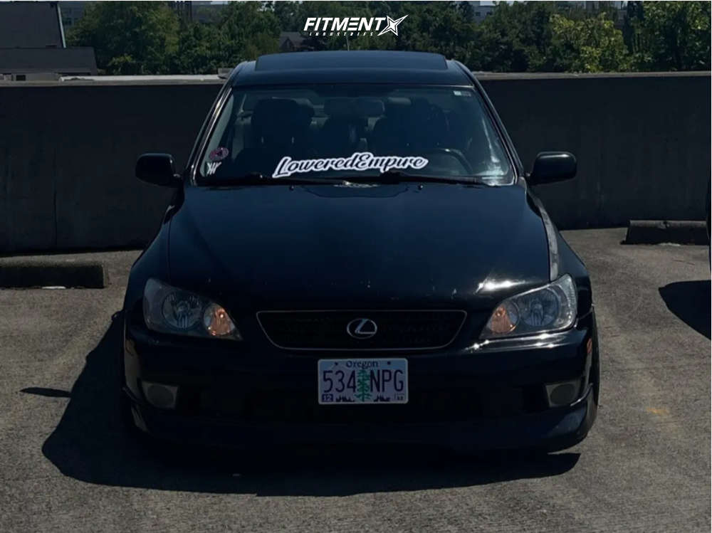 2005 Lexus IS300 Base with 17x9 Kansei Knp and Milestar 225x45 on ...