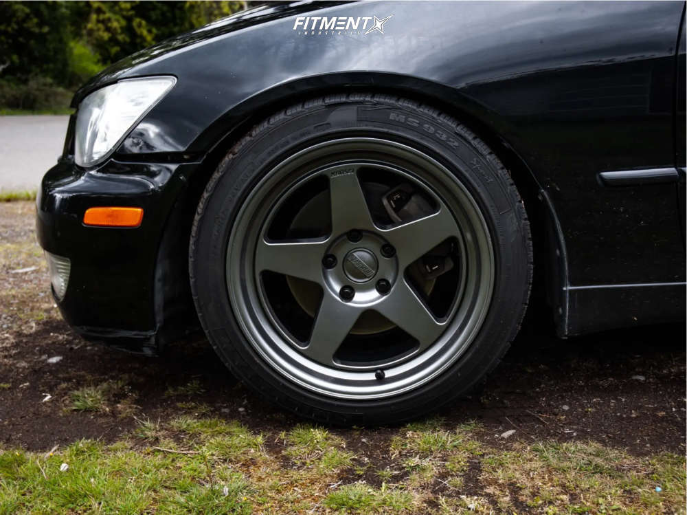 2005 Lexus IS300 Base with 17x9 Kansei Knp and Milestar 225x45 on ...
