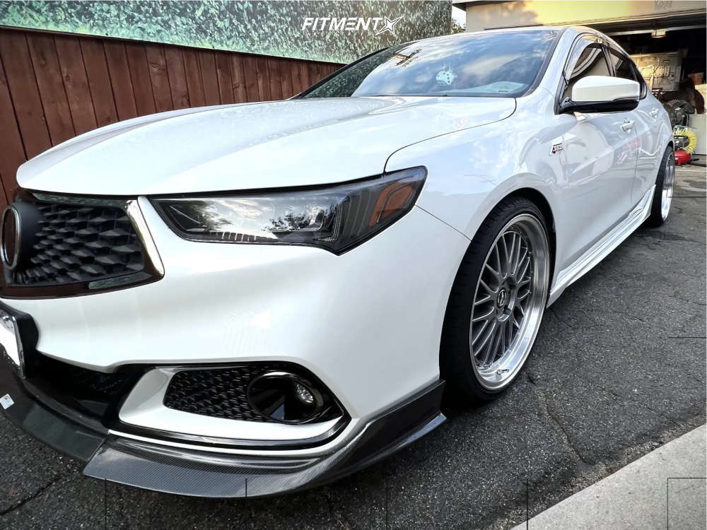 2018 Acura TLX Base with 20x8.5 JNC Jnc005 and Venom Power 245x30 on ...