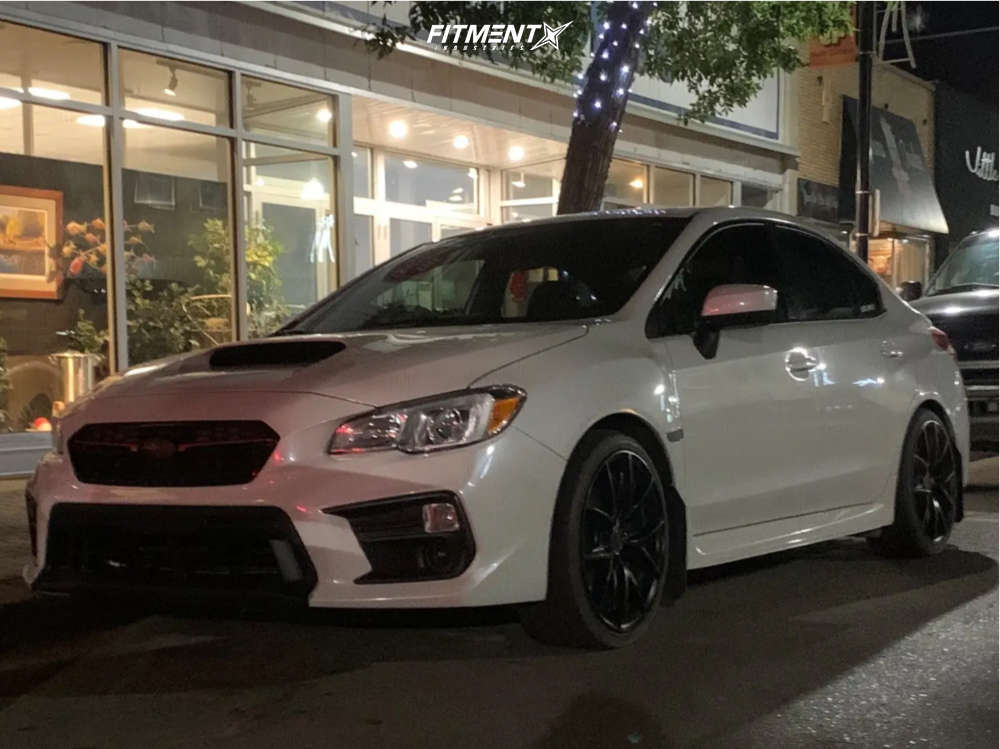 2019 Subaru WRX Base with 19x8.5 Niche Misano and Rovelo 235x35 on Stock Suspension | 2370250 ...