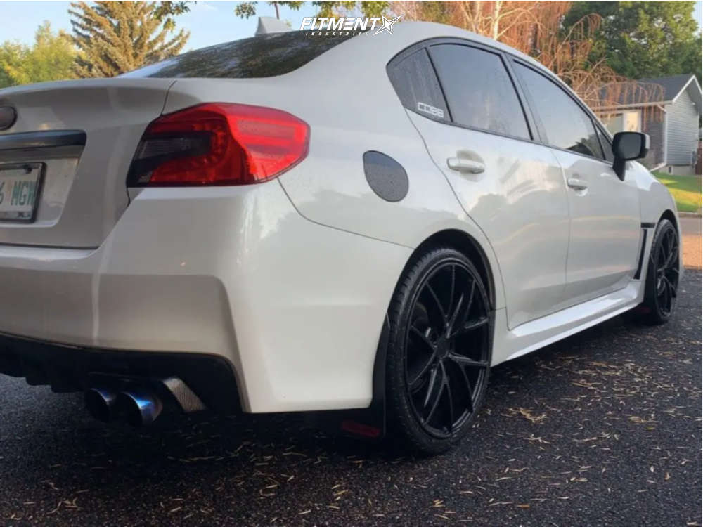 2019 Subaru WRX Base with 19x8.5 Niche Misano and Rovelo 235x35 on Stock Suspension | 2370250 ...