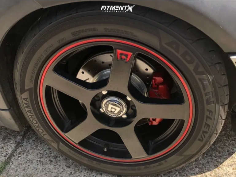 2004 Mini Cooper S with 16x7 Motegi Mr116 and Yokohama 205x50 on ...