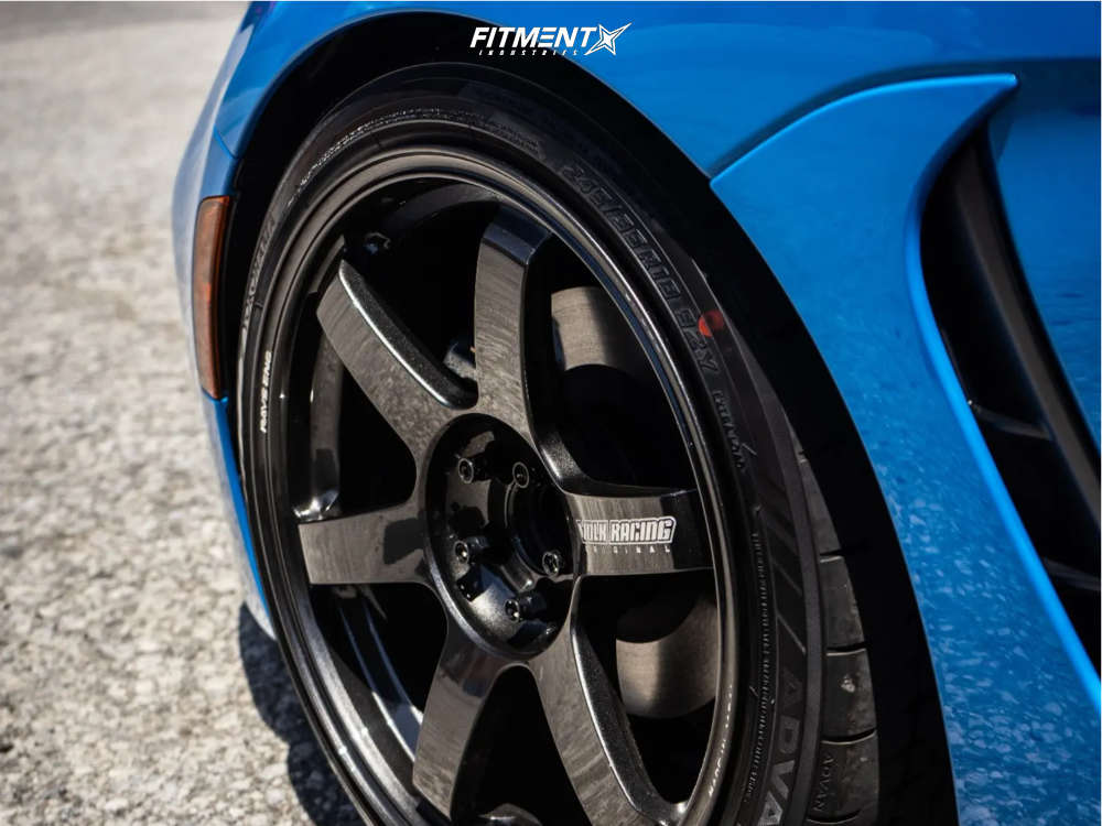 2022 Toyota GR86 Premium with 18x9.5 Volk Te37 Saga S-plus and Yokohama ...