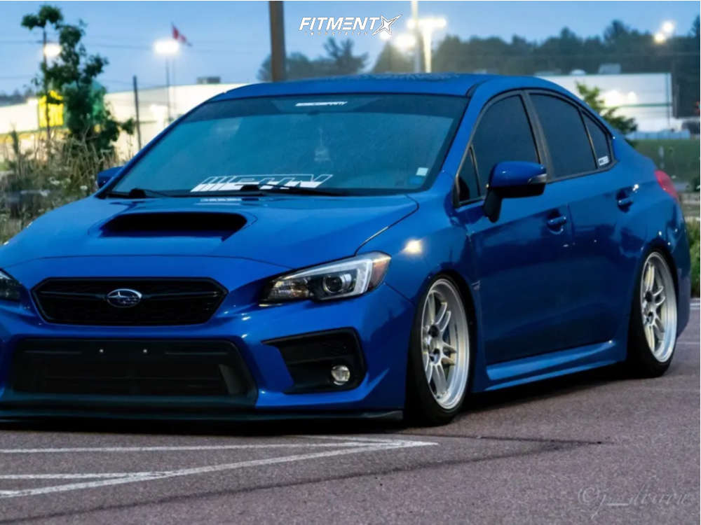 2019 Subaru WRX Sport with 18x9 Enkei Rpf1 and Nexen 225x45 on ...