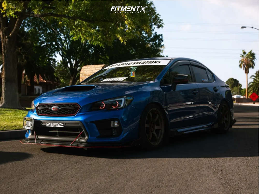 2020 Subaru WRX Premium with 18x9.5 Gram Lights 57dr and Michelin ...